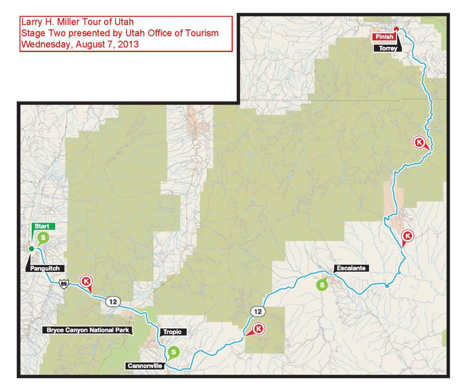 Tour of Utah Cycling Race | Utah's Capitol Reef Country